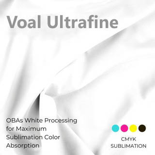 Jual Kain Sublim / Kain Sublime / Voal Ultrafine (Per 1 yard) | Shopee ...