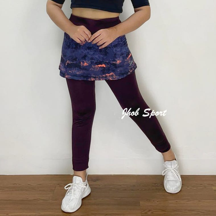 Jual KADENS Legging Rok Panjang/Legging Olahraga Muslimah/Legging ...