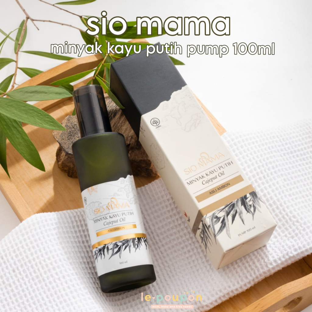 Jual Sio Mama Minyak Kayu Putih Pump 100ml | Shopee Indonesia