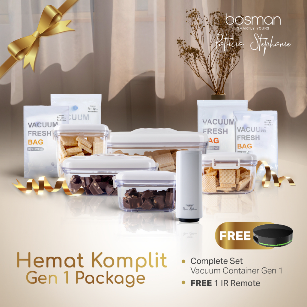 Jual Bosman x Patricia Stephanie HEMAT KOMPLIT GEN 1 PACKAGE | Shopee ...