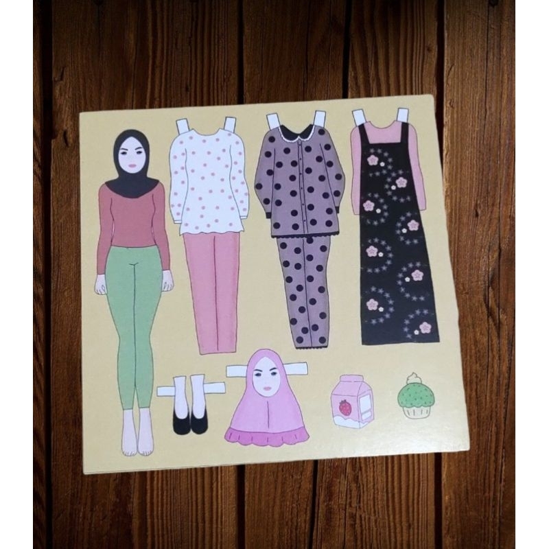 Jual KIYOWO BP BPAN//BEPEAN//MAINAN ORANG ORANGAN//PAPER DOLL//MAINAN ...