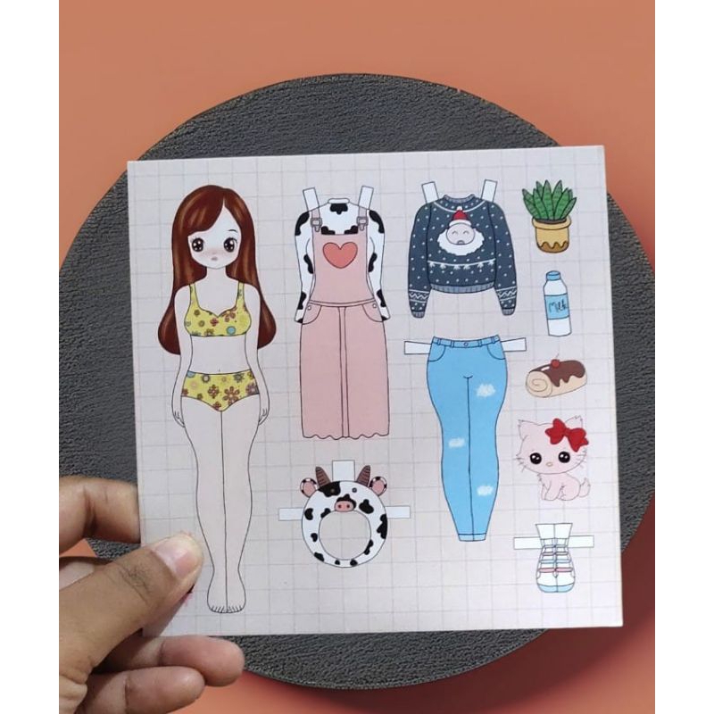 Jual BP BPAN//BEPEAN//MAINAN ORANG ORANGAN//PAPER DOLL//MAINAN KERTAS ...