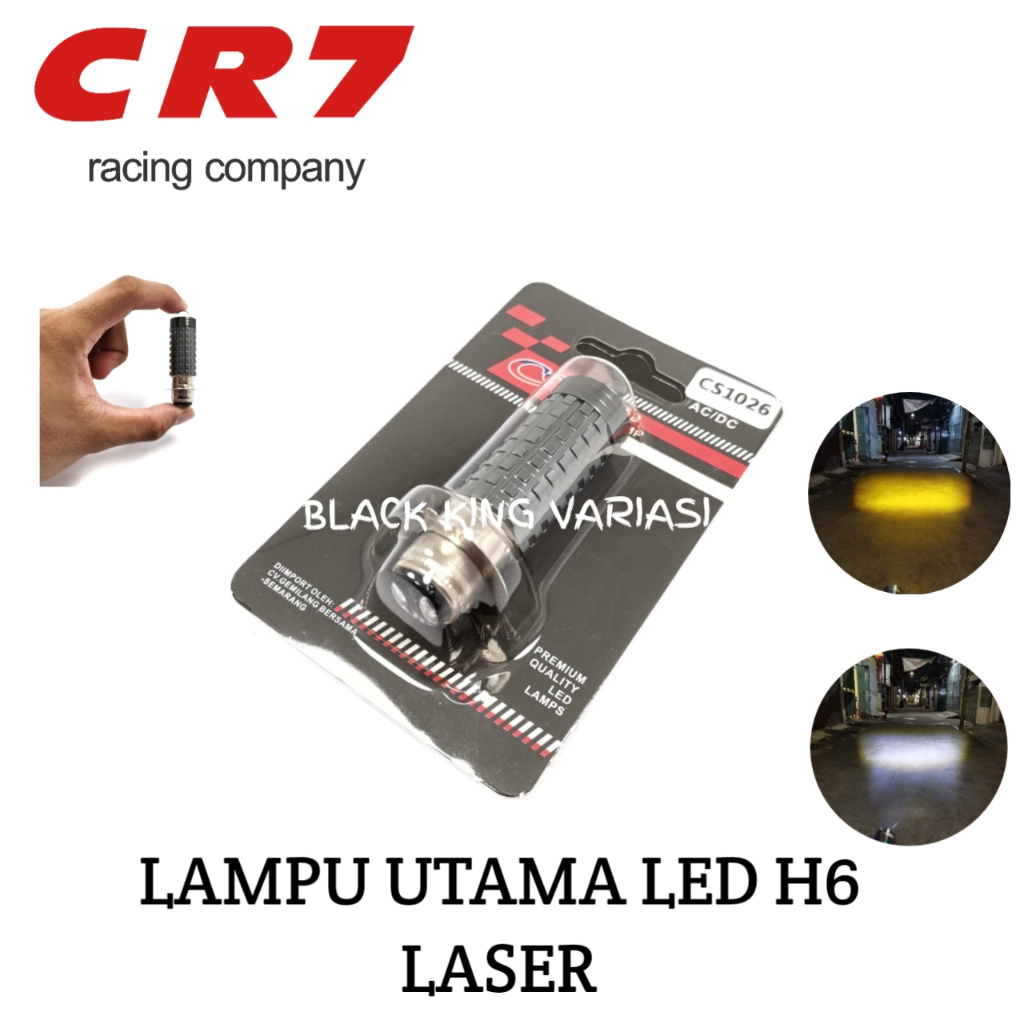 Jual Lampu Utama Led H6 Laser Jauh Dekat Putih Kuning Lampu LED Halogen ...