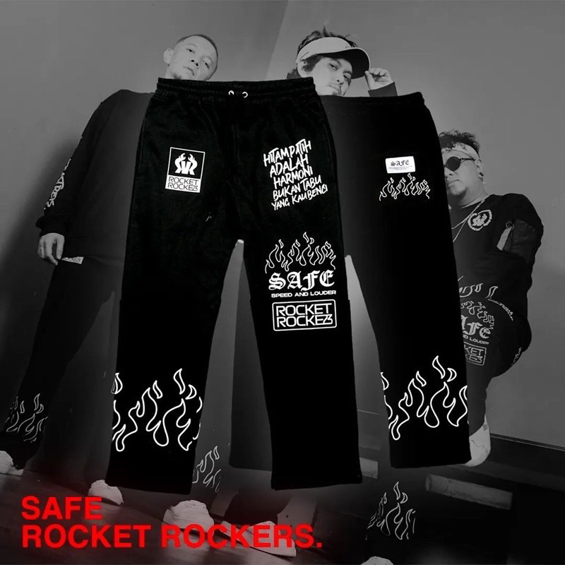 Jual Loosepants Music Merch - Rocket Rockers X Safe Industries | Shopee ...