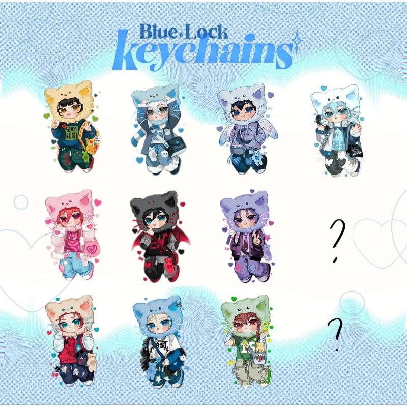 Jual Blue Lock Keychains | Shopee Indonesia