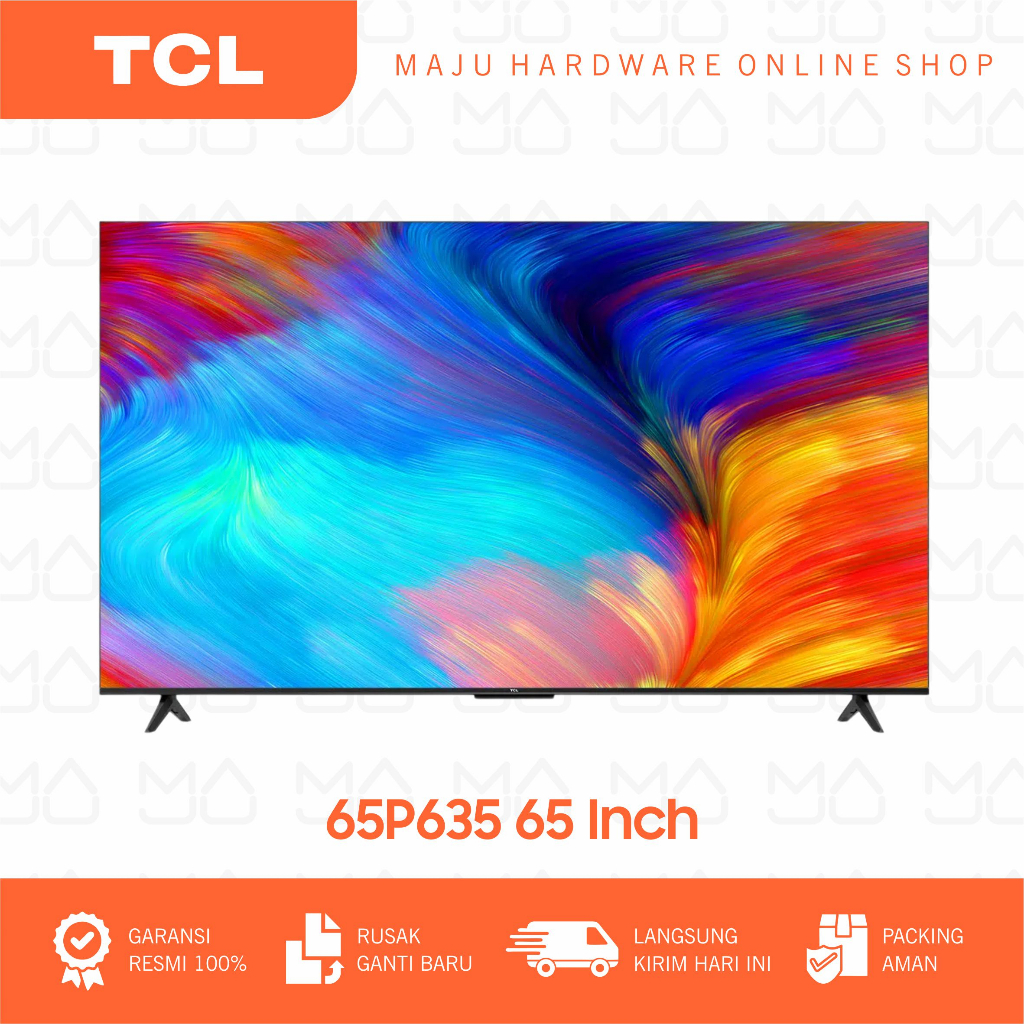 Jual TCL 65P635 EDGELESS 65 inch UHD 4K SMART LED Google TV HDMI ...