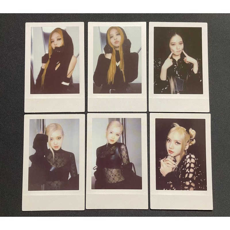 Jual PHOTOCARD POLAROID JISOO JENNIE ROSE LISA BLACKPINK ALBUM BORNPINK OFFICIAL | Shopee Indonesia