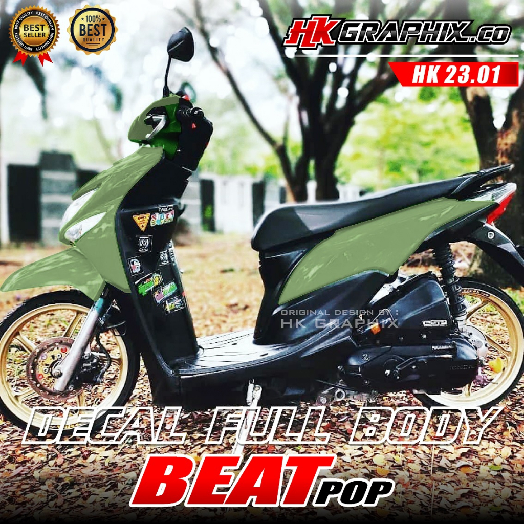Jual Decal Stiker BEAT POP Full Body 2014 2015 2016 2017 2018 2019 ...