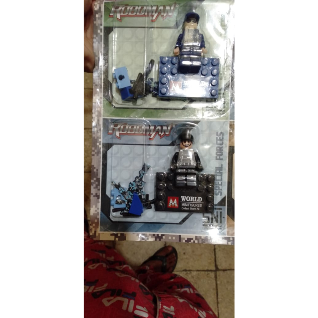 Jual Mini Lego Roboman Super Special Force Lengkap dengan Senjata ...
