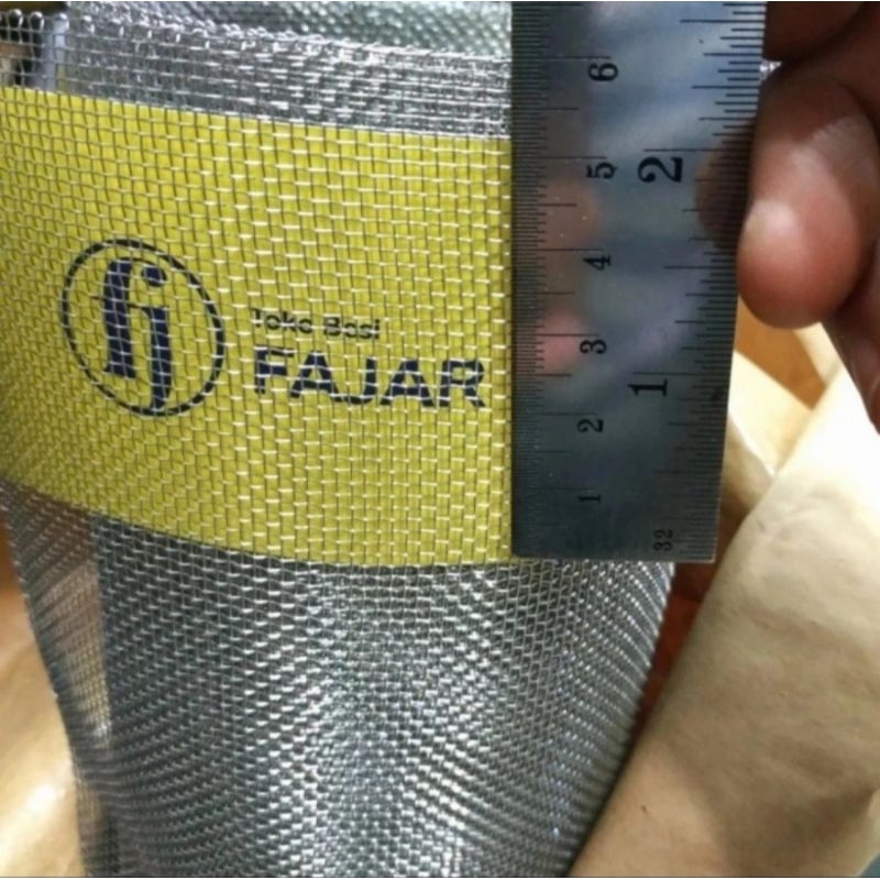 Jual Kawat kasa nyamuk stainless steel 304 ASLI anti karat bidang 1 ...