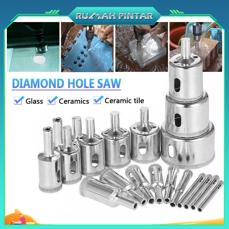 Jual 15/10PCS set mata bor kaca keramik granit marmer batu porselen ...
