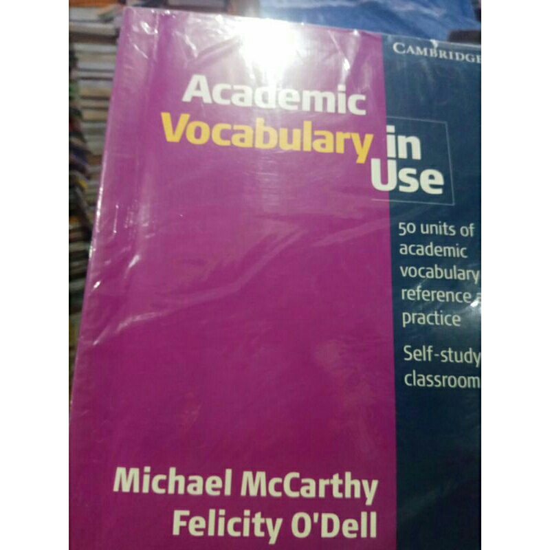 Jual BUKU BEKAS ACADEMIC VOCABULARY IN USE, 50 UNITS OF ACADEMIC ...