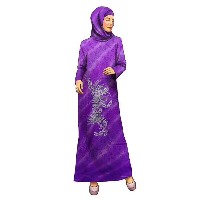 Jual Sircinta Bahan Baju Kurung KPAC | Motif Suligar bySC | Shopee ...