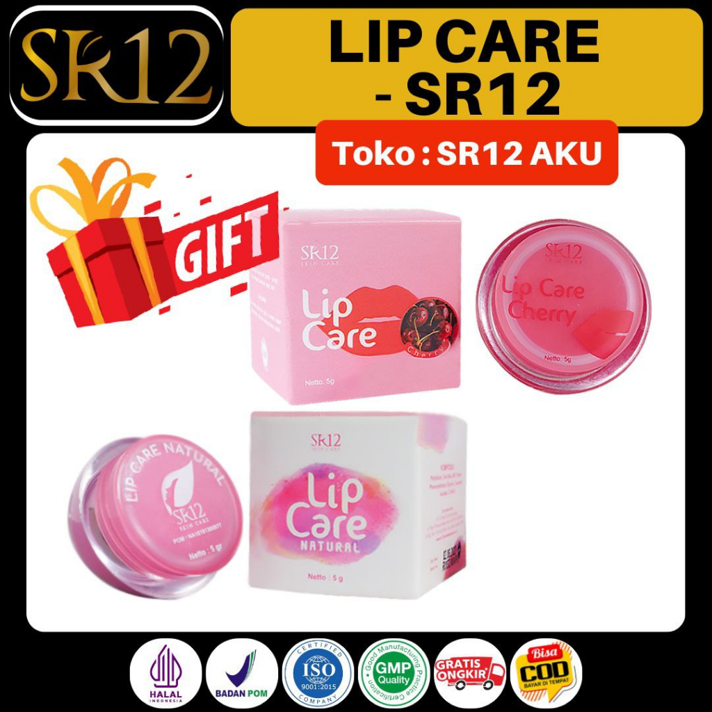 Jual VITAMIN BIBIR LIP CARE SR12 UNTUK MELEMBABKAN BIBIR PECAH DAN MENUTRISI BIBIR JADI PINK ...