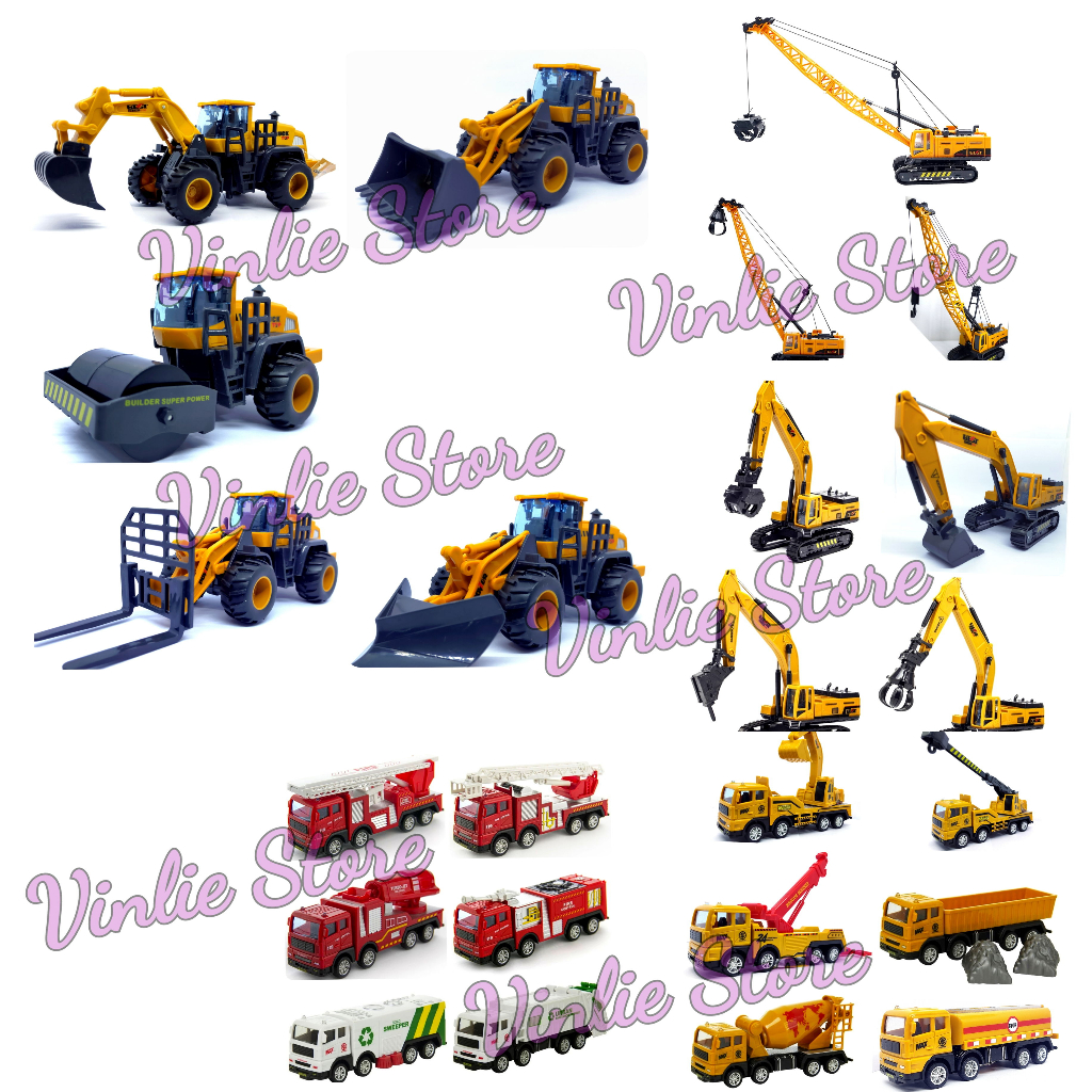 Jual MAINAN BEKO BECKO DOSER DOZER EXCAVATOR MAINAN MOBIL KONSTRUKSI ...