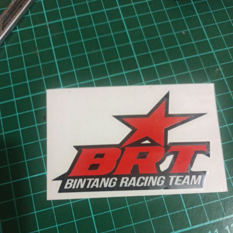 Jual Stiker cutting BRT Bintang Racing Team | Shopee Indonesia