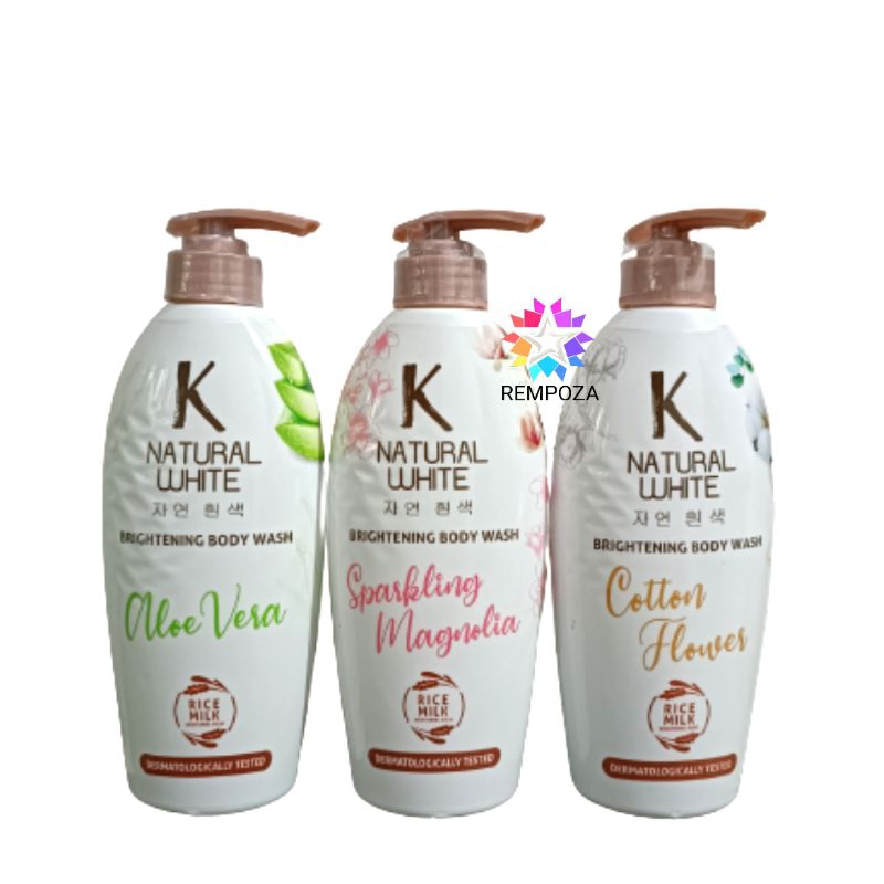 Jual K Natural White Brightening Body Wash 500 ml | Shopee Indonesia