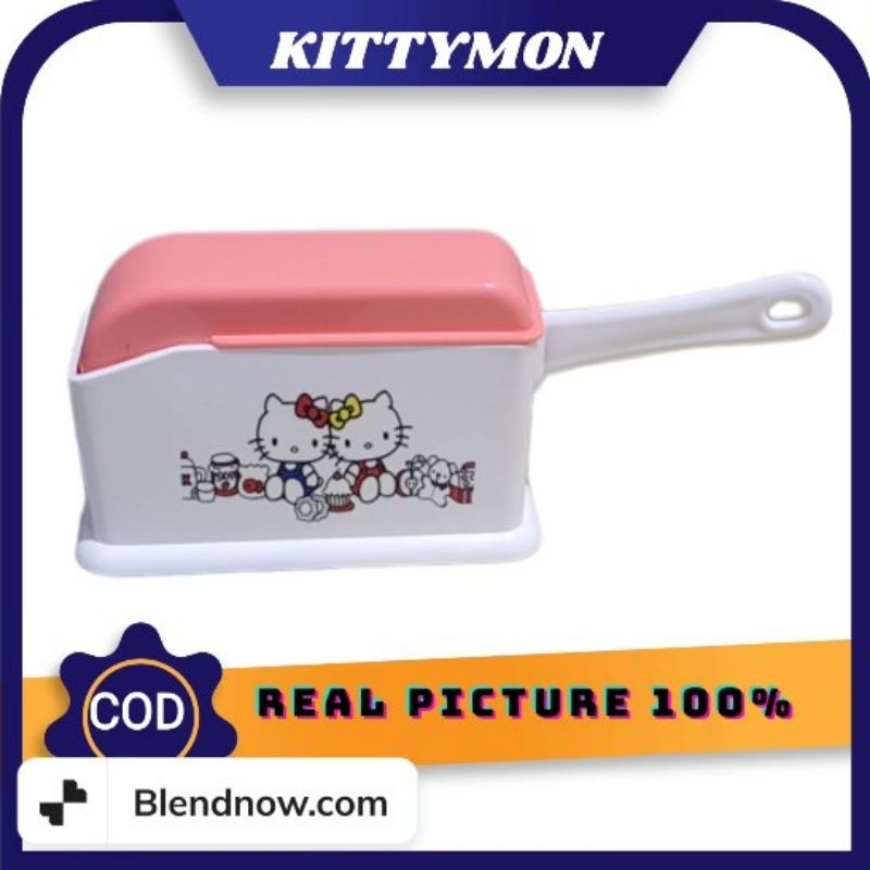 Jual Tempat centong nasi uk 13x8x5 cm(GAMBAR SABLON) hello kitty ...