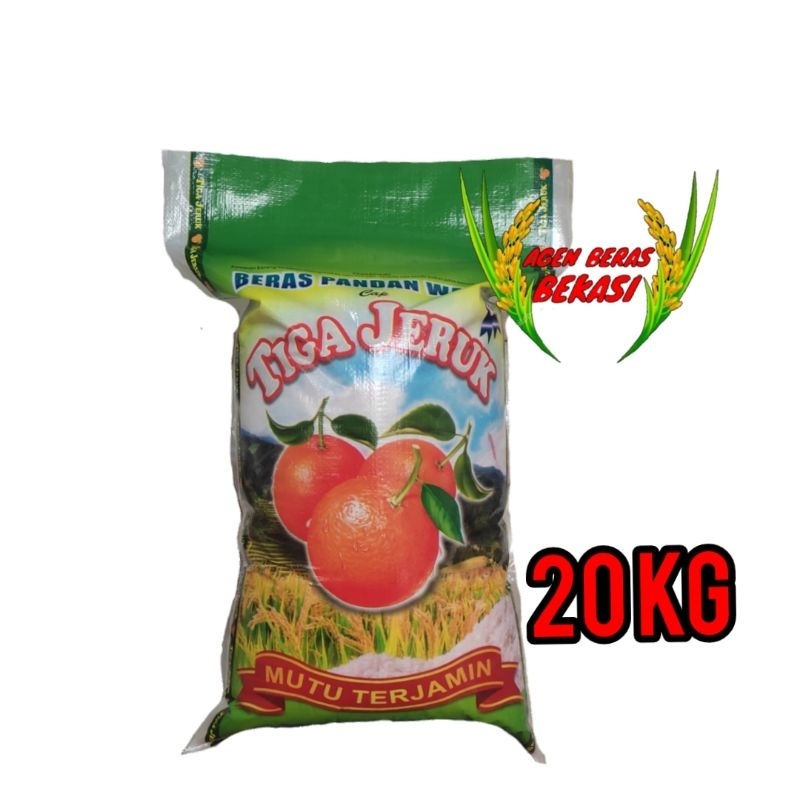 Jual BERAS SAIGON PREMIUM TIGA JERUK 5KG 10KG 20KG | Shopee Indonesia