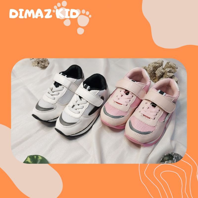 Jual Sepatu Anak Sneakers Laki - Laki / Perempuan Umur 1 - 3,5 Tahun ...