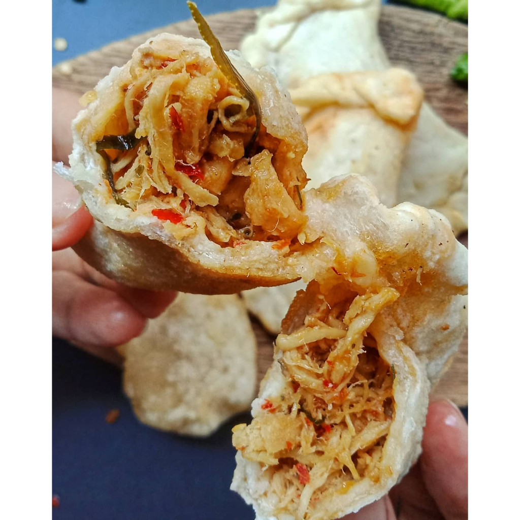 Jual Cireng Jumbo isi Ayam Suwir isi 5 Isi Usus Isi Gajih Jando ...