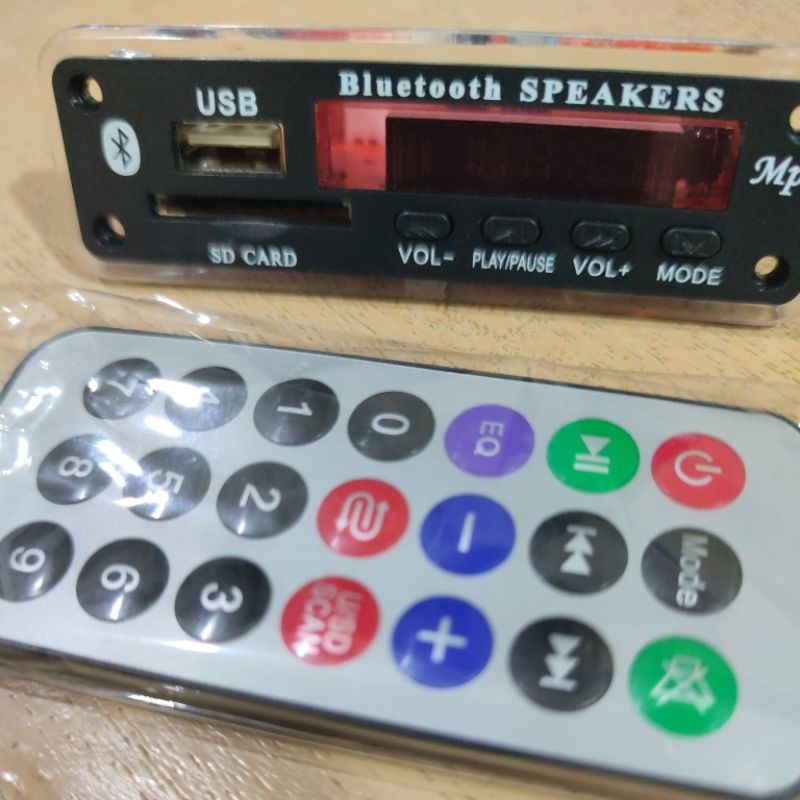 Jual Mini Amplifier Bluetooth 5.0 Car Kit With Radio Mp3 Decoder ...