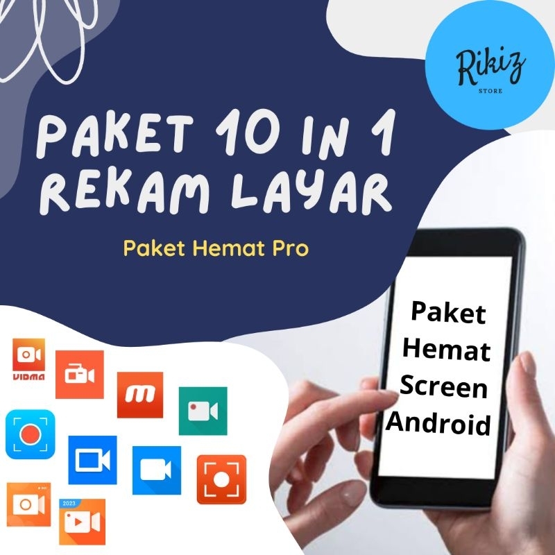 Jual Paket Rekam Layar 10 in 1 (Paket Hemat) | Shopee Indonesia