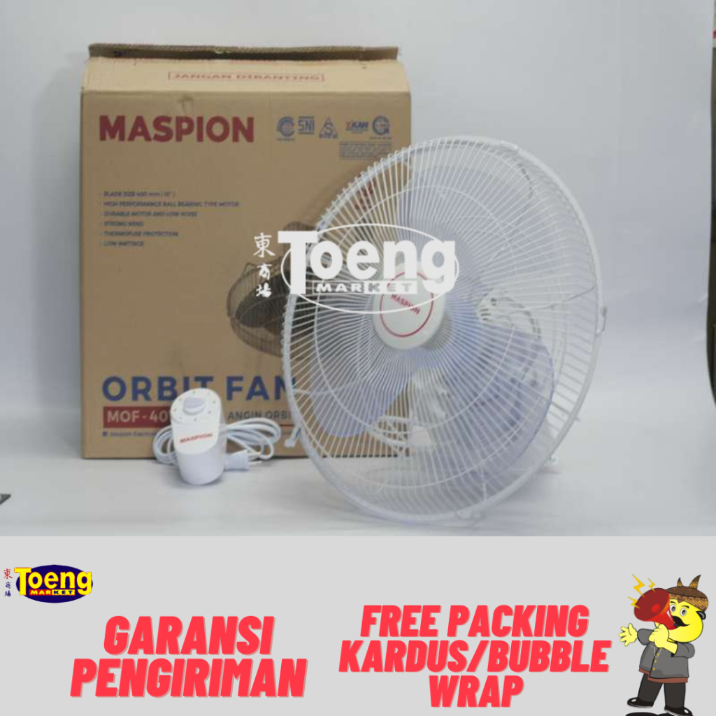 Jual KIPAS ANGIN LISTRIK / ORBIT FAN 16 inch MOF-401P 220V MP | Shopee ...