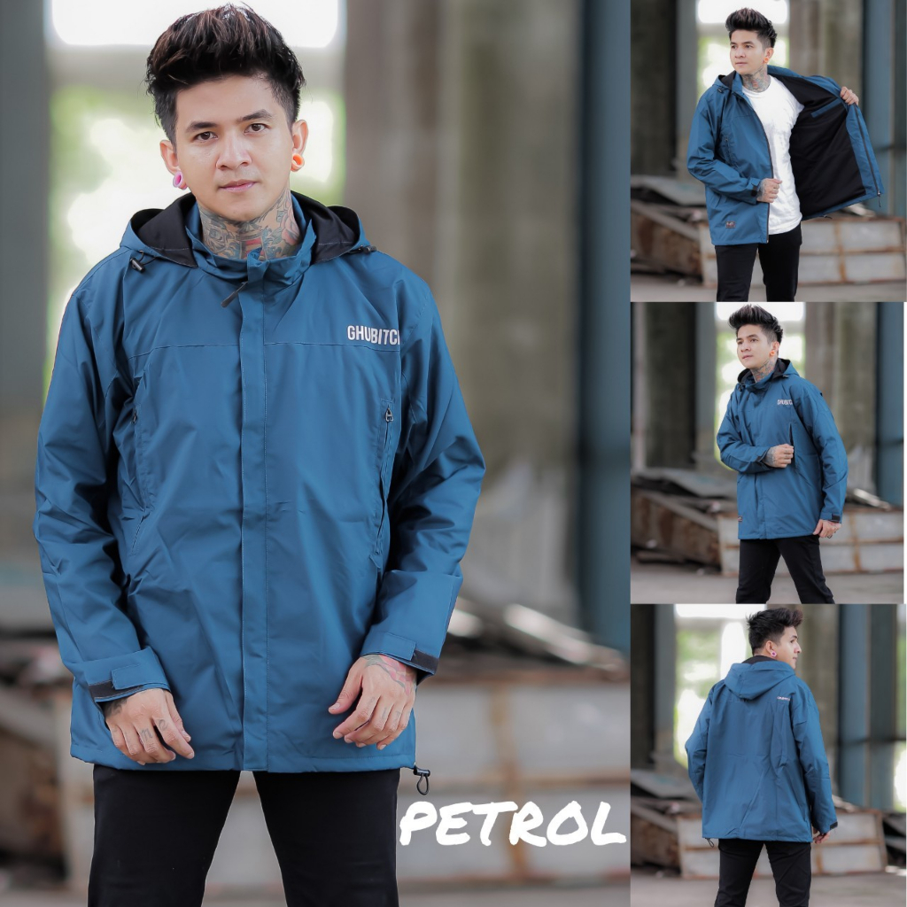 Jual JAKET PARKA SIMPLE HITAM 02 - JAKET PARKA OUTDOOR - JAKET GUNUNG ...