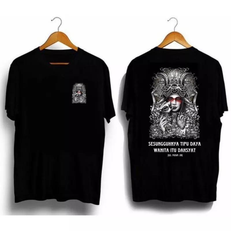 Jual Kaos Distro Sesungguhnya Tipu Daya Wanita Itu Dahsyat / Kaos Pria ... Jual Kaos Distro Sesungguhnya Tipu Daya Wanita Itu Dahsyat / Kaos Pria ...