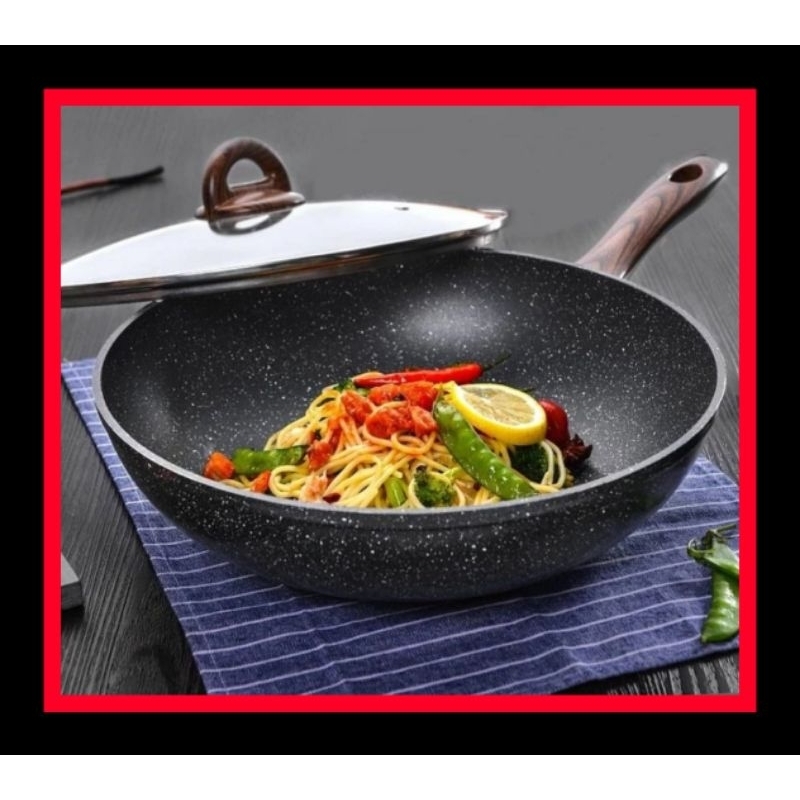 Jual IDEALIFE WOK Panci Wajan IL28WK(28cm)/ IL30WK(30cm) ORIGINAL ...
