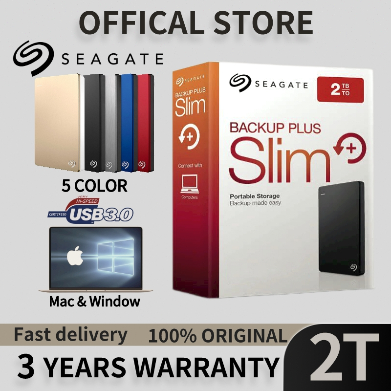 Jual Hardisk Eksternal Seagate HDD 2TB/1TB Harddisk USB3.0 External ...