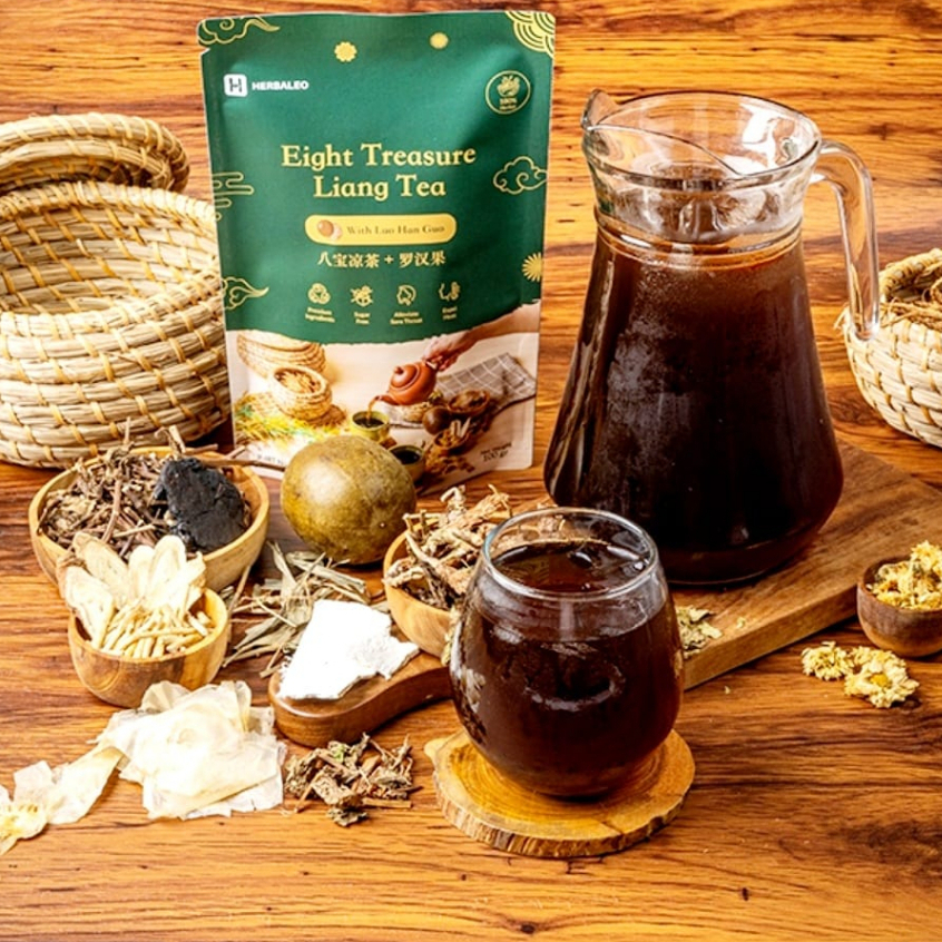 Jual Liang Tea with Luo Han Guo Eight Treasure ( Minuman untuk Panas ...