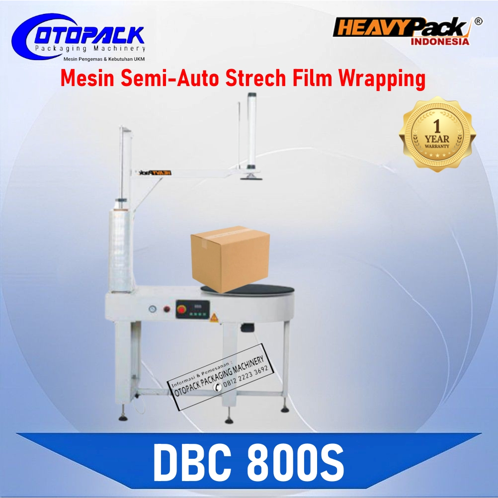 Jual Mesin Wrapping Press Plastik DBC-800S Alat Pengemas Plastik ...