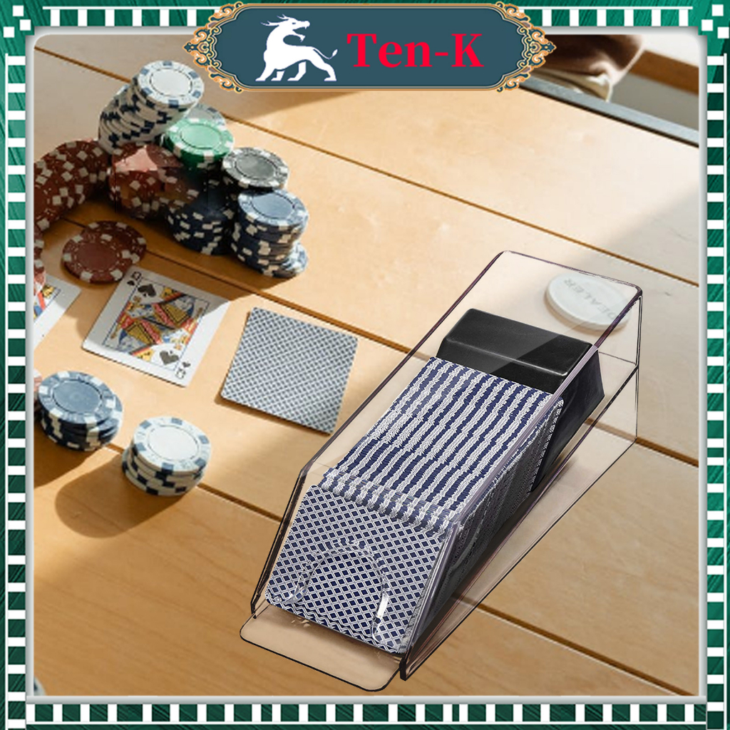 Jual Dealer Card Shoe 6 Deck Acrylic Baccarat Blackjack | Shopee Indonesia