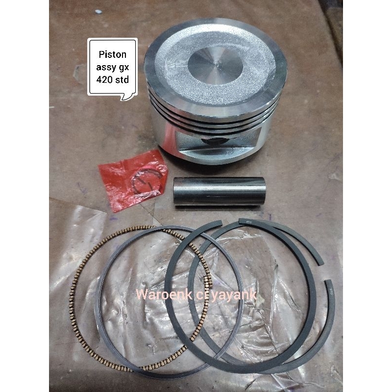 Jual Piston assy std GX 420 mesin penggerak bensin 15 hp diameter 90 mm | Shopee Indonesia
