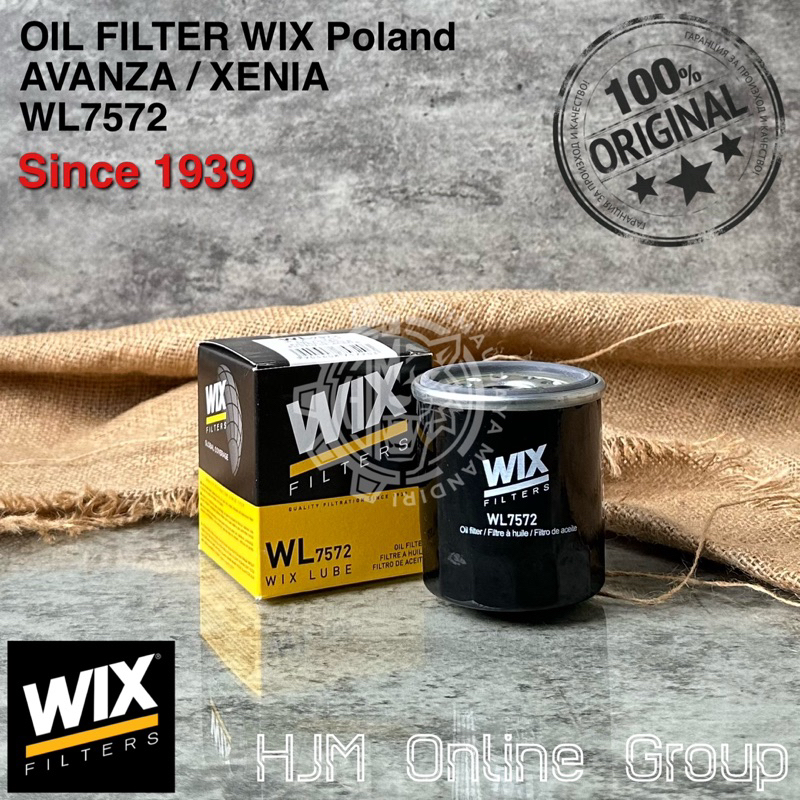 Jual OIL FILTER OLI AVANZA XENIA RUSH TERIOS AGYA CALYA GRANMAX WIX ...