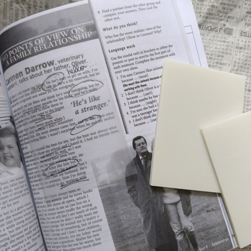 Jual [ UKURAN BESAR] 50 Lembar Sticky Note Bening / Sticky Note ...