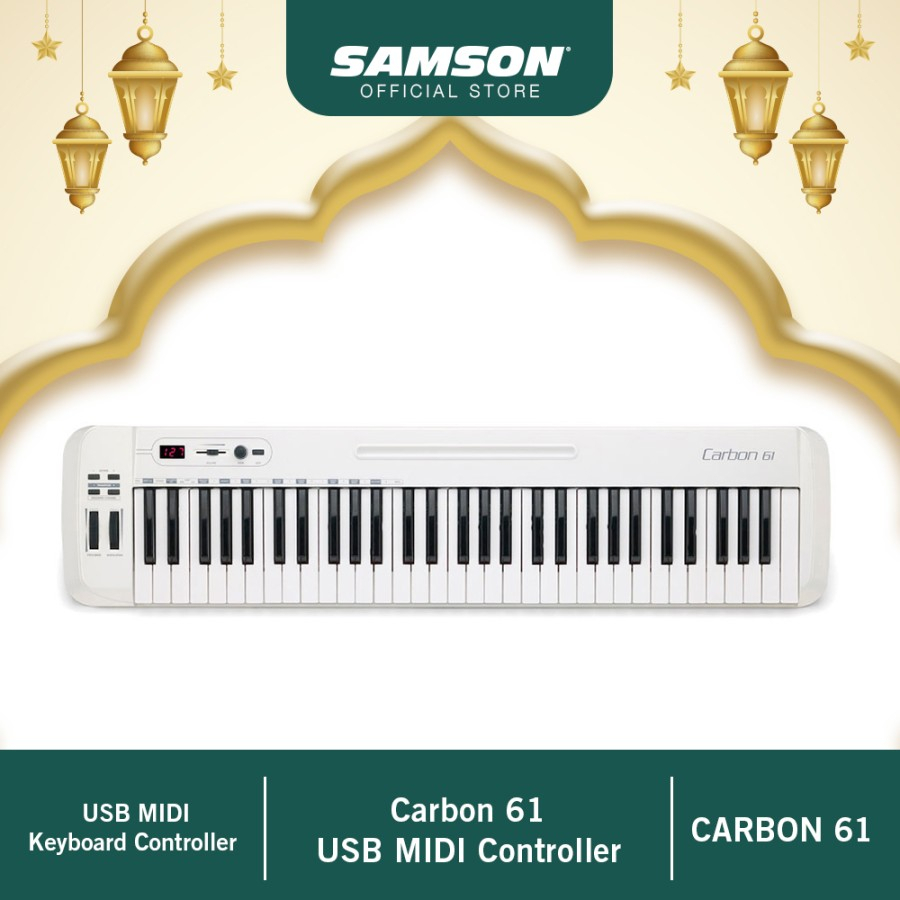 Jual Samson Carbon 61 USB MIDI Controller - keyboard | Shopee Indonesia