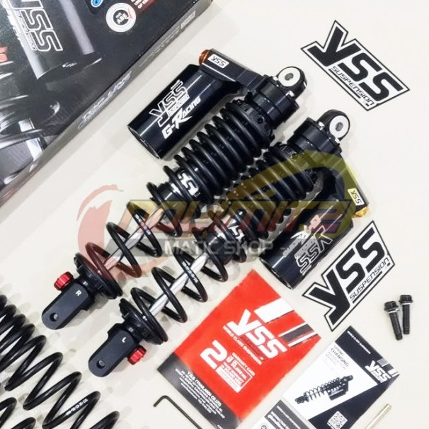 Jual Shock YSS G Racing Smooth Black Edition 350mm Shockbreaker Yamaha XMAX | Shopee Indonesia