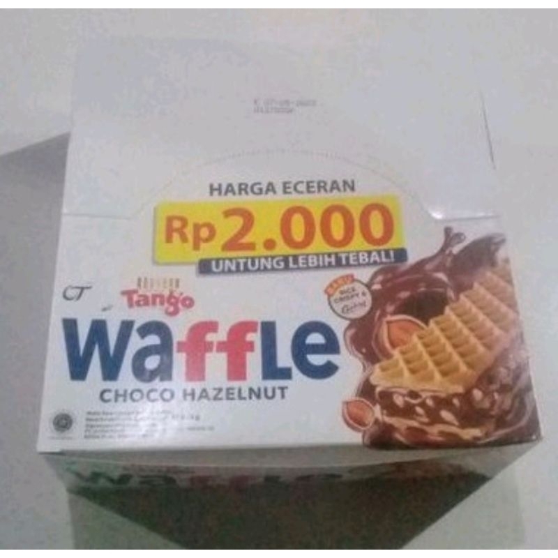 Jual Tango Waffle Cookiez & Cream / Mocha Latte / Choco Hazelnut Wafer ...