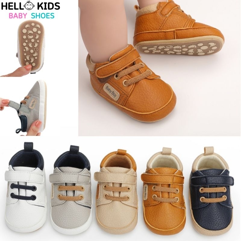 Jual Sepatu Bayi Laki laki 3-12 Bulan Sepatu Prewalker Bayi Laki laki 3 ...