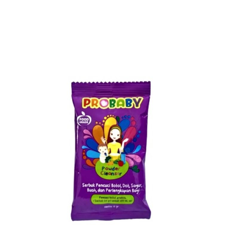 Jual Probaby Powder Cleanser Sachet 13 Gr | Shopee Indonesia