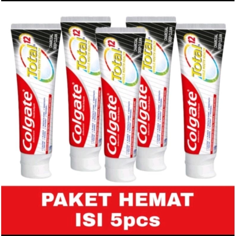 Jual Colgate Total 110g Isi 5pcs | Shopee Indonesia