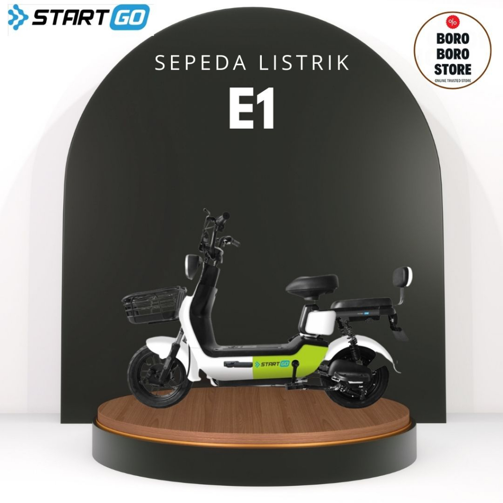 Jual SEPEDA LISTRIK STARTGO E1 START GO E 1 GARANSI RESMI | Shopee ...