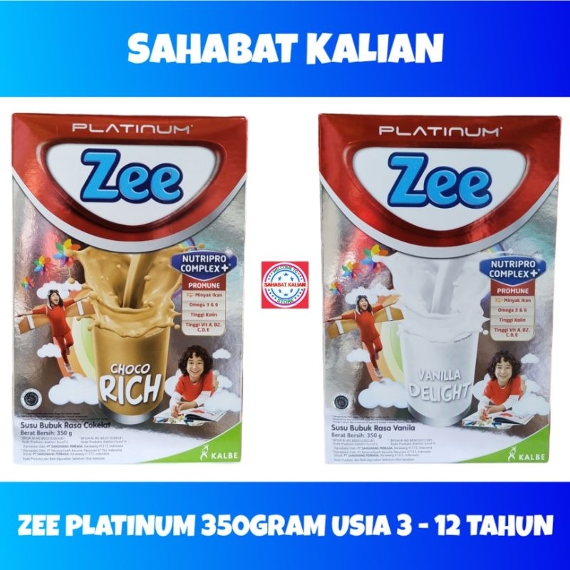 Jual ZEE Platinum 350gram Usia 3 - 12 Tahun | Shopee Indonesia