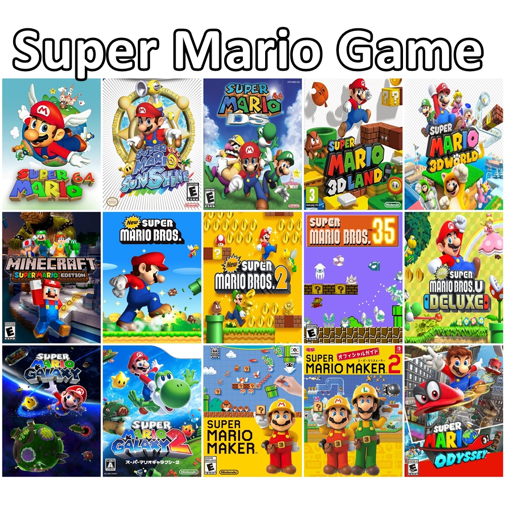 Jual Super Mario Bros - Galaxy - Maker - Adventure Game untuk Komputer ...