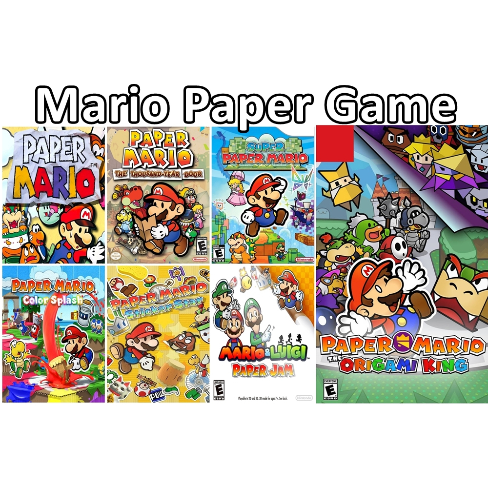 Jual Mario Paper Game Untuk Komputer Pc Laptop Koleksi Lengkap Terbaru Shopee Indonesia