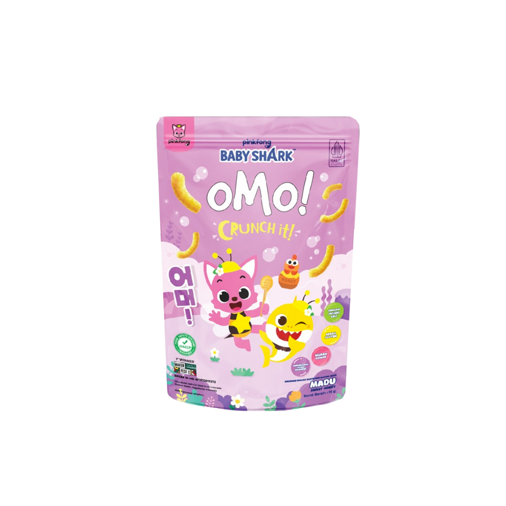 Jual Snack Bayi - Omo Crunch It Baby Shark 25Gr | Shopee Indonesia