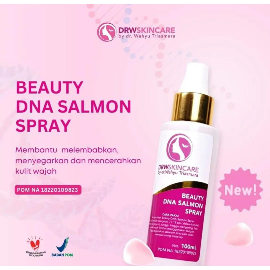 Jual Beauty DNA Salmon Spray Drw SKincare / Spray DNA Salmon Pelembab ...